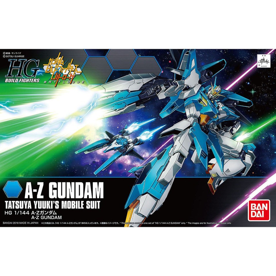 AZ Gundam Build Fighters Bandai HGBF 1/144 Plastic Model Kit Amaozn JP ...