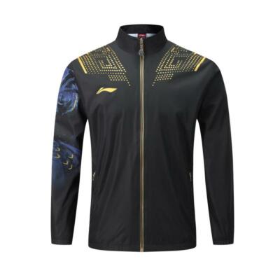 New Li-Ning Mens Jackets Badminton Wear Coats Sleeve Print Dragon ...