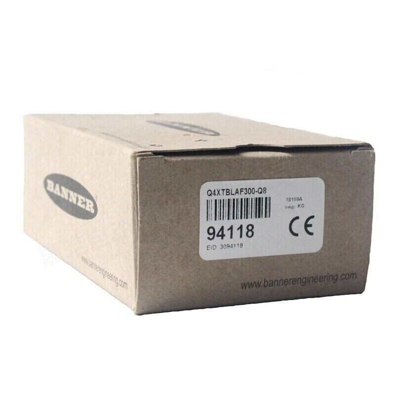 Banner Q4XTBLAF300-Q8 Photoelectric switch | eBay