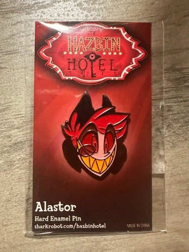 Hazbin Hotel Original Alastor Enamel Pin 2019 Sharkrobot | eBay