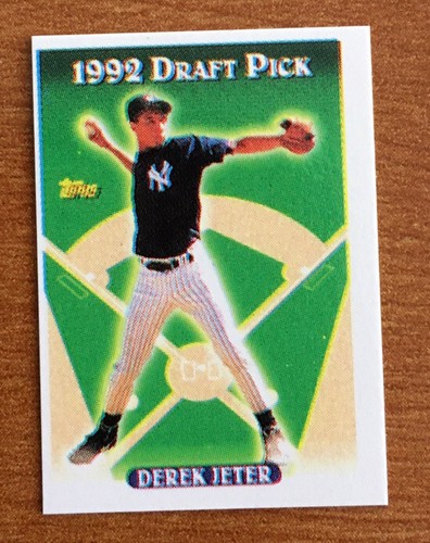 1993 DEREK JETER ROOKIE CARD – CARDBOARD GEMS