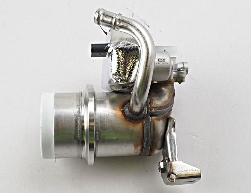 Genuine Cooler For Exhaust Gas Recuperation With Control Flap ...