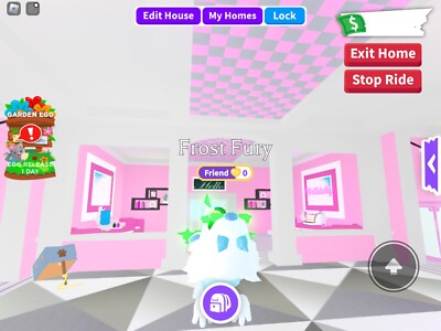 ADOPT FROM ME MEGA FLY RIDE FROST FURY ( FAST DELIVERY ) READ DESC | eBay