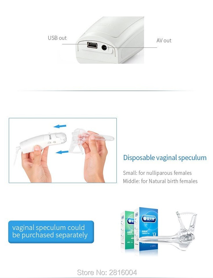 Digital Video Electronic Mini Colposcope FA2 3000 000 Pixels with ...