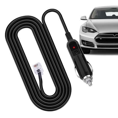 2V 2A Radar Detector Lighter to Rj11 Adapter Radar Detector Adapter ...