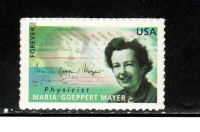 4543 * MARIA GOEPPERT MAYER ~ SCIENTISTS * U.S. FOREVER Postage Stamp ...