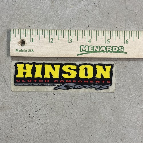 Hinson Racing Clutch Decal Emblem Logo Sticker Size 5.6" X 1.7" | eBay