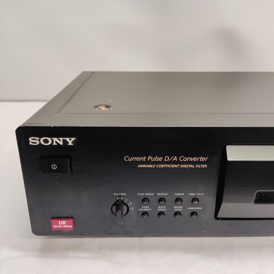 SONY CDP-XB930E QS CD PLAYER UK SPECIAL EDITION BLACK HIFI SEPARATE ...