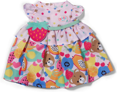 Fruit Dress, Cute Outfit with Strawberry Buckle Belt for 43Cm Dolls ...