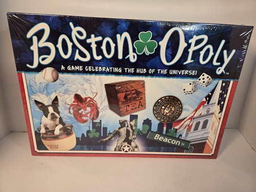 Boston-Opoly Board Game NEW SEALED Late for the Sky Monopoly | eBay