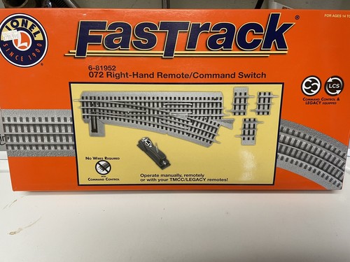 Lionel RH Fastrack 072 Remote/Command Switch. 6-81952, Excellent | eBay