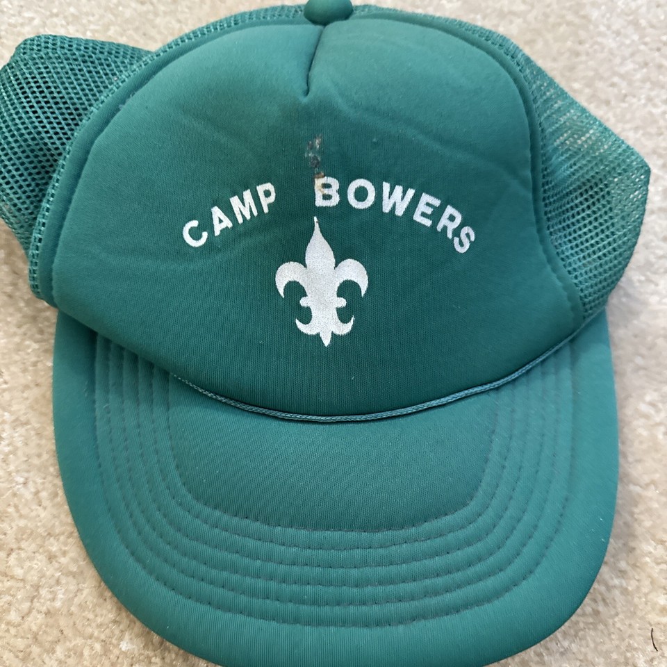 Camp Bowers Boy Scouts Vintage Hat | eBay