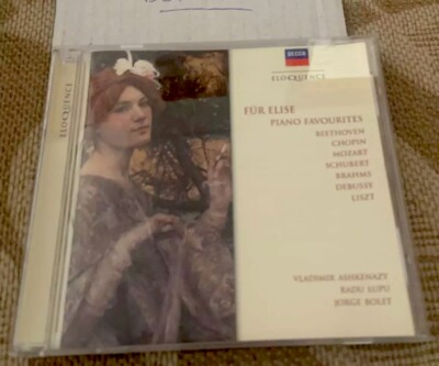 FUR ELISE CD. PIANO FAVOURITES. VLADIMIR, ASHKENAZY, RADU LUFU CD ...