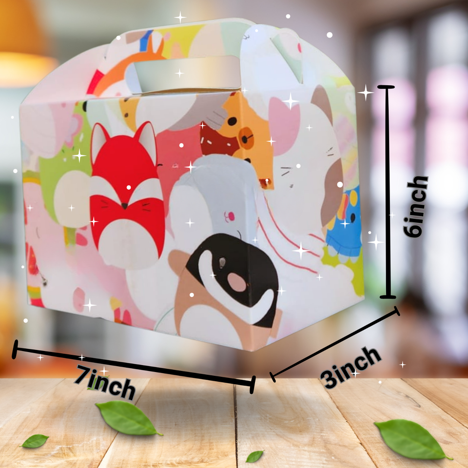 SQUISHMALLOWS gift box birthday party supplies favor centerpiece ...