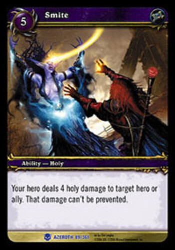 1x Smite - Rare Near Mint Heroes of Azeroth | eBay