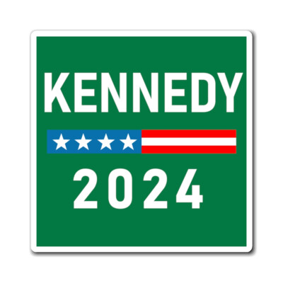 Kennedy 2024 Magnet Green RFK Jr 2024 for President Car Magnet Bumper ...
