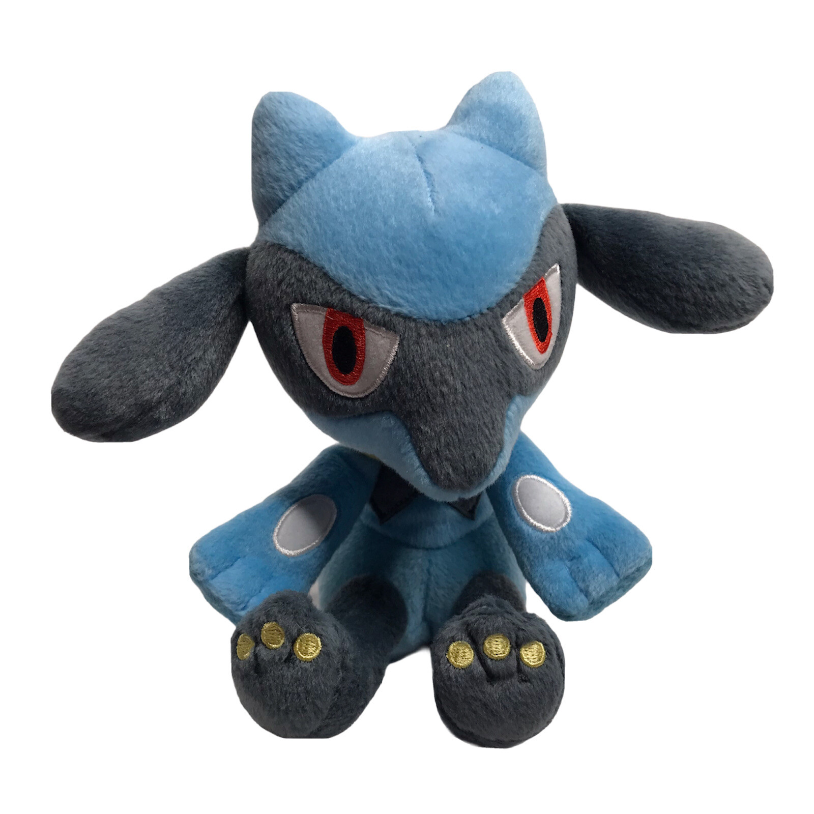 Authentic Tomy Pokemon Diamond & Pearl Riolu Plush 7" Blue | eBay