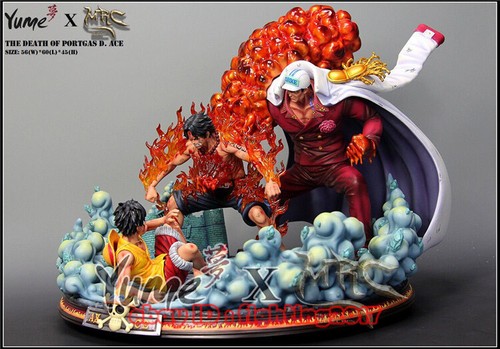 ONE PIECE MRC&YUME THE DEATH OF Portgas D.ACE Large Resin Limited GK ...