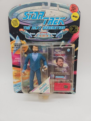Commander Riker As Malcorian Action Figure Star Trek Next Generation ...