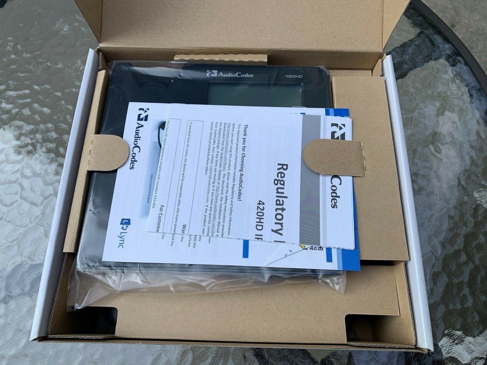 AudioCodes 420HD IP Phone 420hdg Black - for sale online | eBay