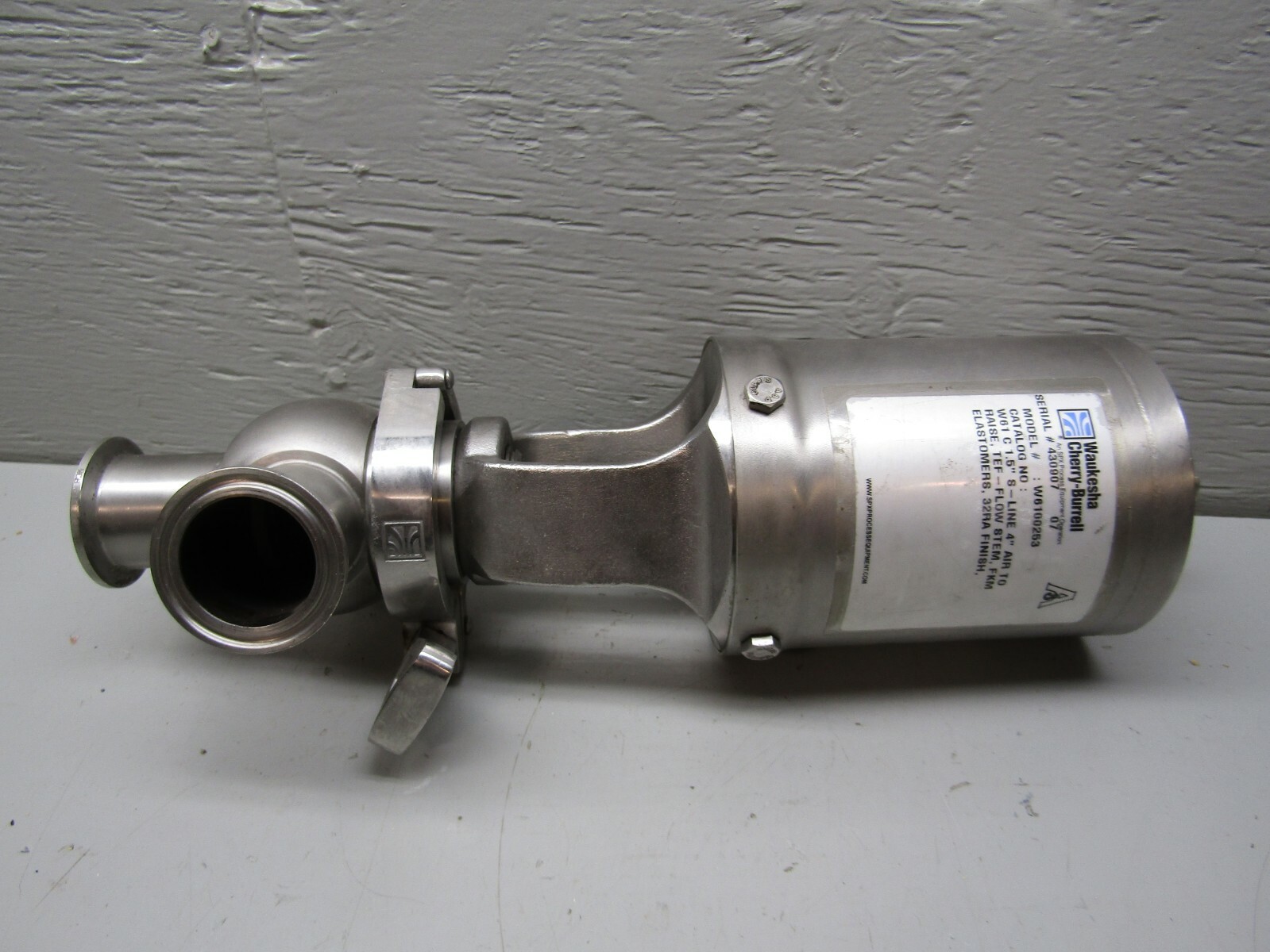 SPX Waukesha W61 C 1.5" Valve W6100253 | eBay