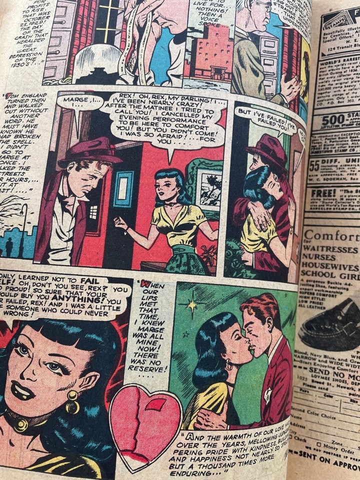 True-To-Life Romances 4 LB Cole 1950 Star Publ. Gerber 7 Golden Age ...