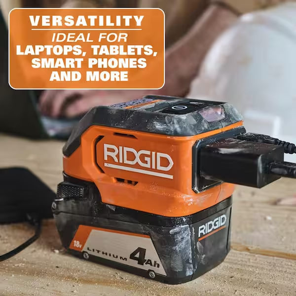 RIDGID 18V 175 Watt Power Inverter Car Boat Home Office | eBay