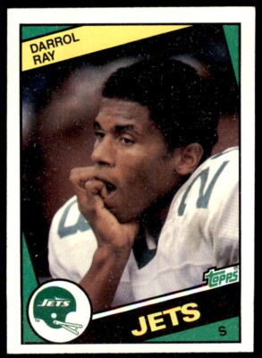 1984 TOPPS DARROL RAY NEW YORK JETS #155 | eBay