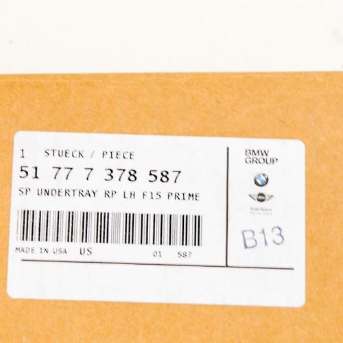 NEW BMW X5 F15 LEFT SIDE PRIMED SILL TRIM STRIP 51777378587 OEM | eBay