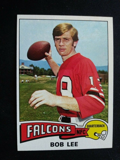 1975 Topps Football Card # 189 Bob Lee - Atlanta Falcons | eBay