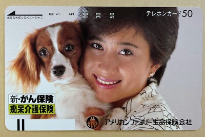 EMI WATANABE American Family Telephone Calling Phone Card Japan 1990s ...