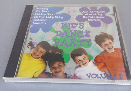 Kids Dance Party Volume 2 Discs / 72 Minutes of Music by The Kids Dance ...