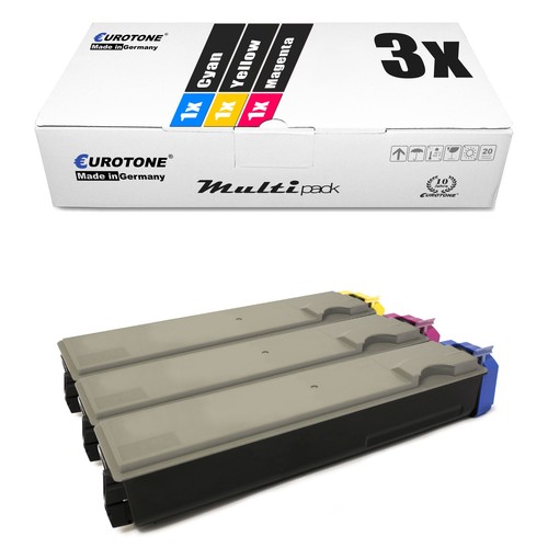 3x Eurotone ECO Patrone für Kyocera FS-C-5030-DN FS-C-5025-N FS-C-5030 ...