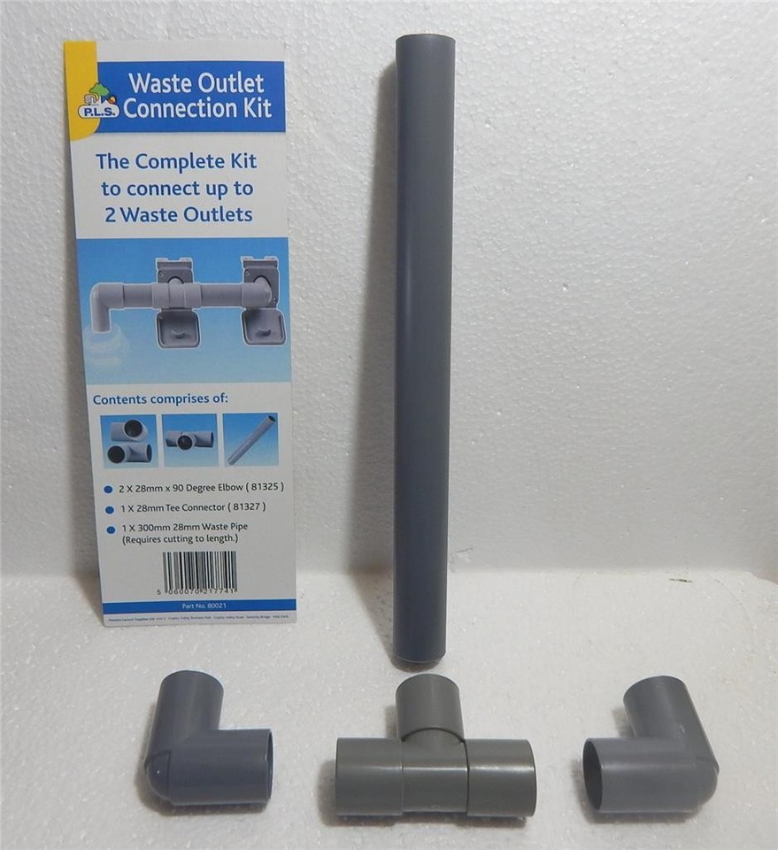 Waste Outlet connection kit. Connect up to 2 waste outlets. Caravan ...