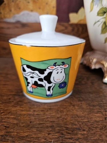 Maxwell & Williams - Comical Cow - Lidded Sugar Bowl - Excellent ...