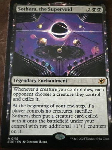 Sothera, the Supervoid Edge of Eternities Regular MTG Card 115 | eBay