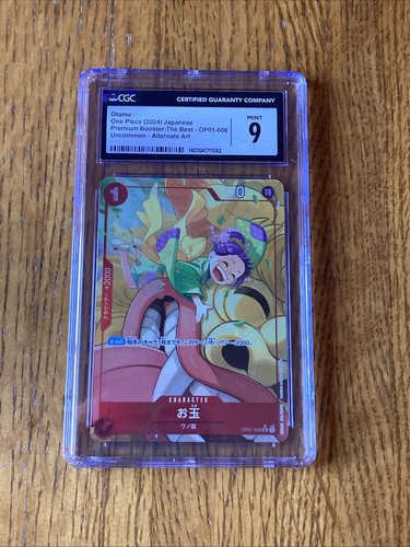 Otama OP01-006 UC Alt Art PRB01 One Piece Card Game Graded 9 CGC Grading Japan | eBay