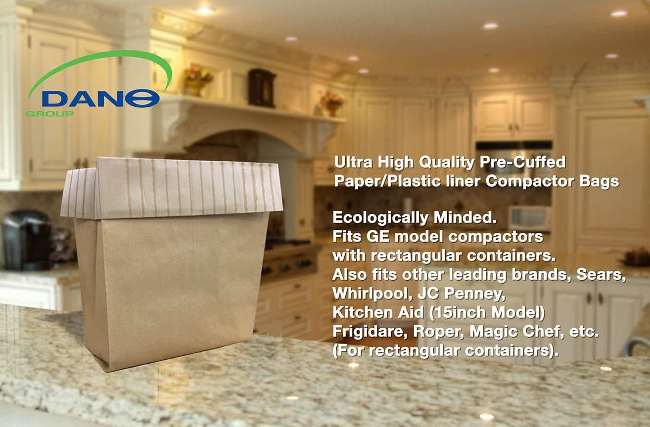 Trash Compactor Bags Fits for Whirlpool JC Penney Sears Pre Cuffed ...