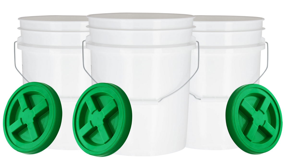 2 5 Gallon Food Grade Bucket With Lids