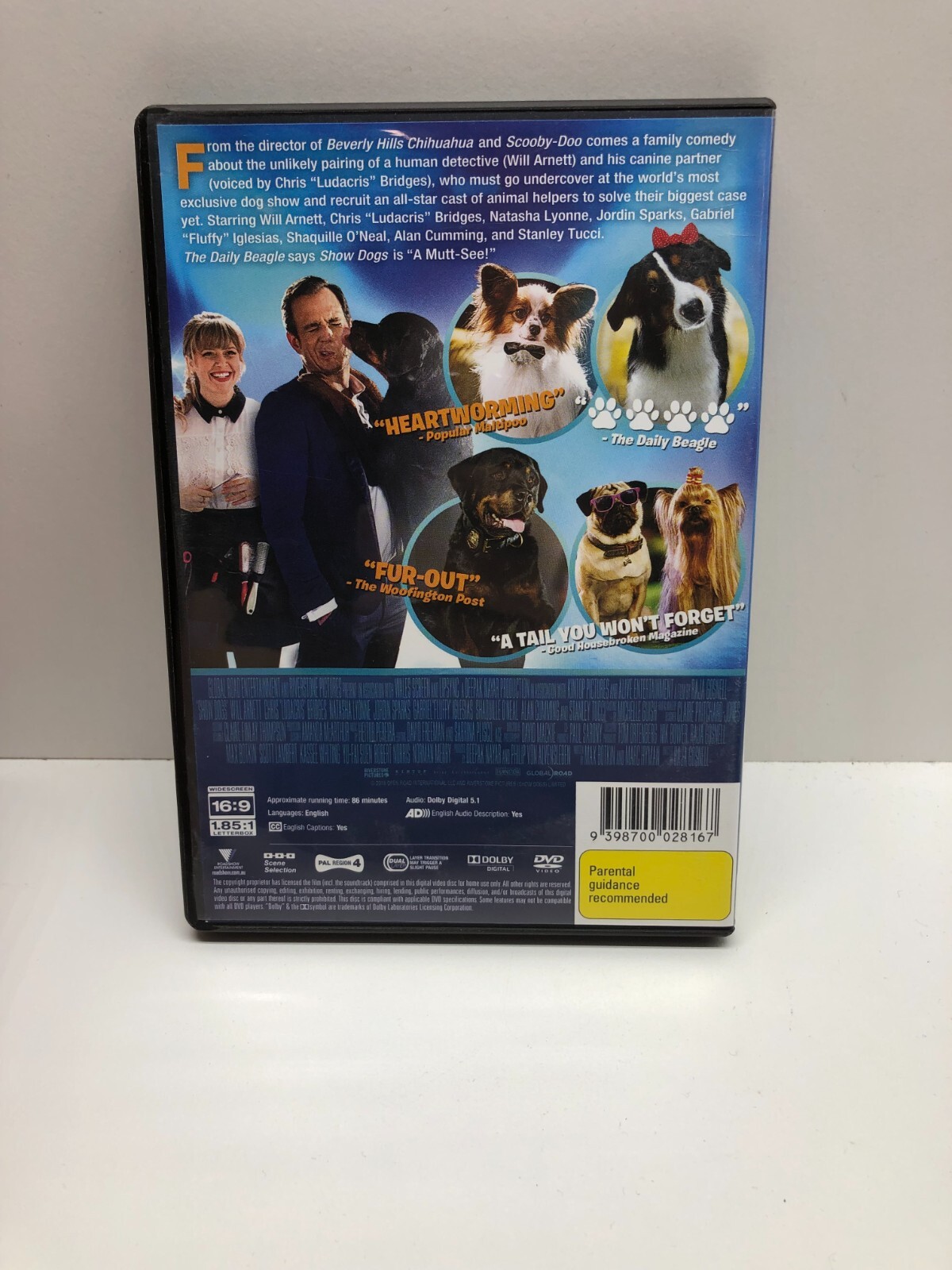 Show Dogs (DVD, 2018) Very Good Condition Region 4 9398700028167 | eBay