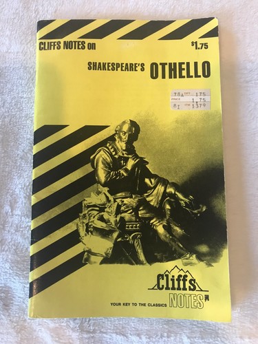 Cliff Notes on Shakespeare's Othello | eBay