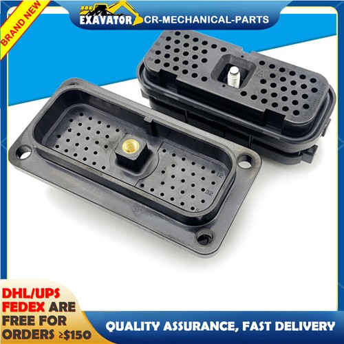 54Pins Connector Plug 1532620 1532620X 163-6637X Fit for CAT 320D ...