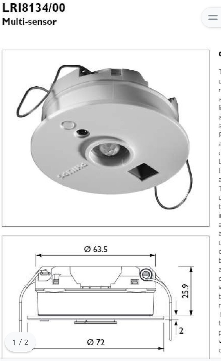 Philips Occupancy Sensors
