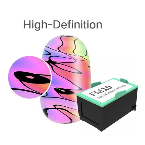 Replacement FM10 Inkjet Cartridge for O'2NAILS Nail Art Printer M1/H1 ...