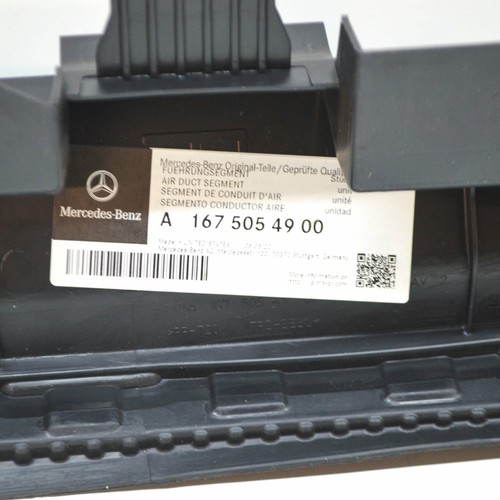 NEW MERCEDES-BENZ GLE W167 RIGHT RADIATOR AIR DUCT SEGMENT A1675054900 ...