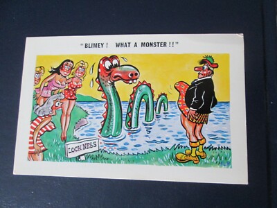 FLIP Comic Postcard of "I Blimey! What a monster!" unposted C4744 | eBay UK