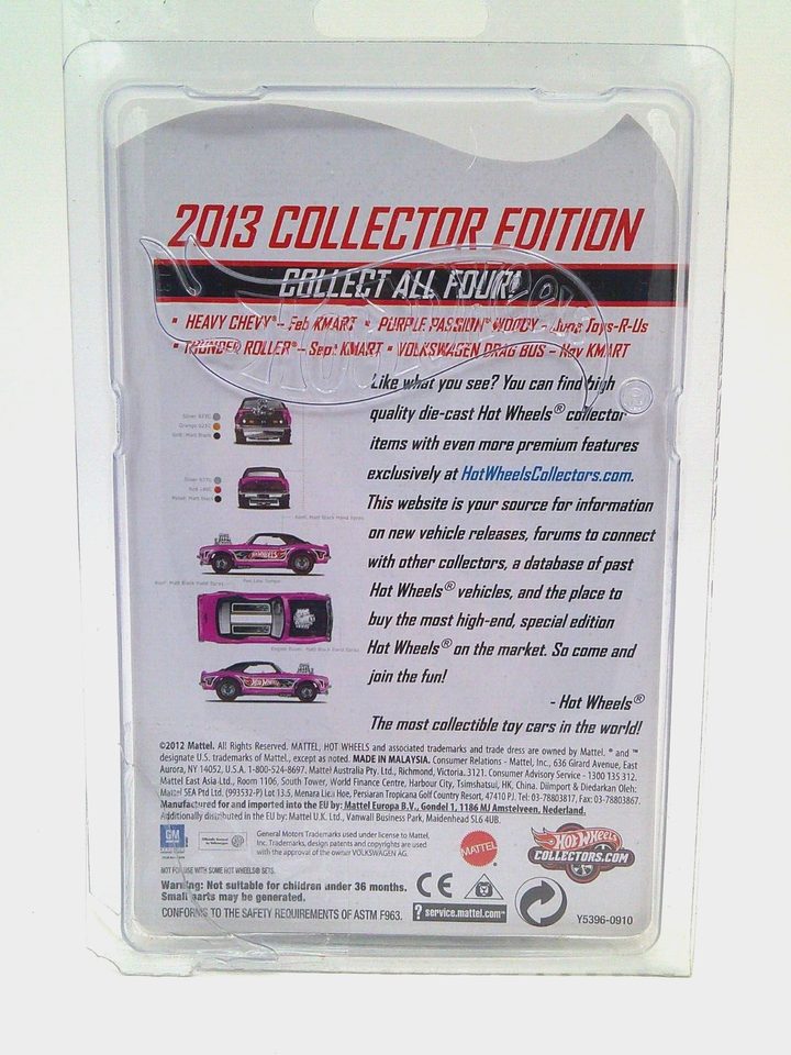 Hot Wheels RED LINE CLUB 2013 Collectors Edition "HEAVY CHEVY" | eBay