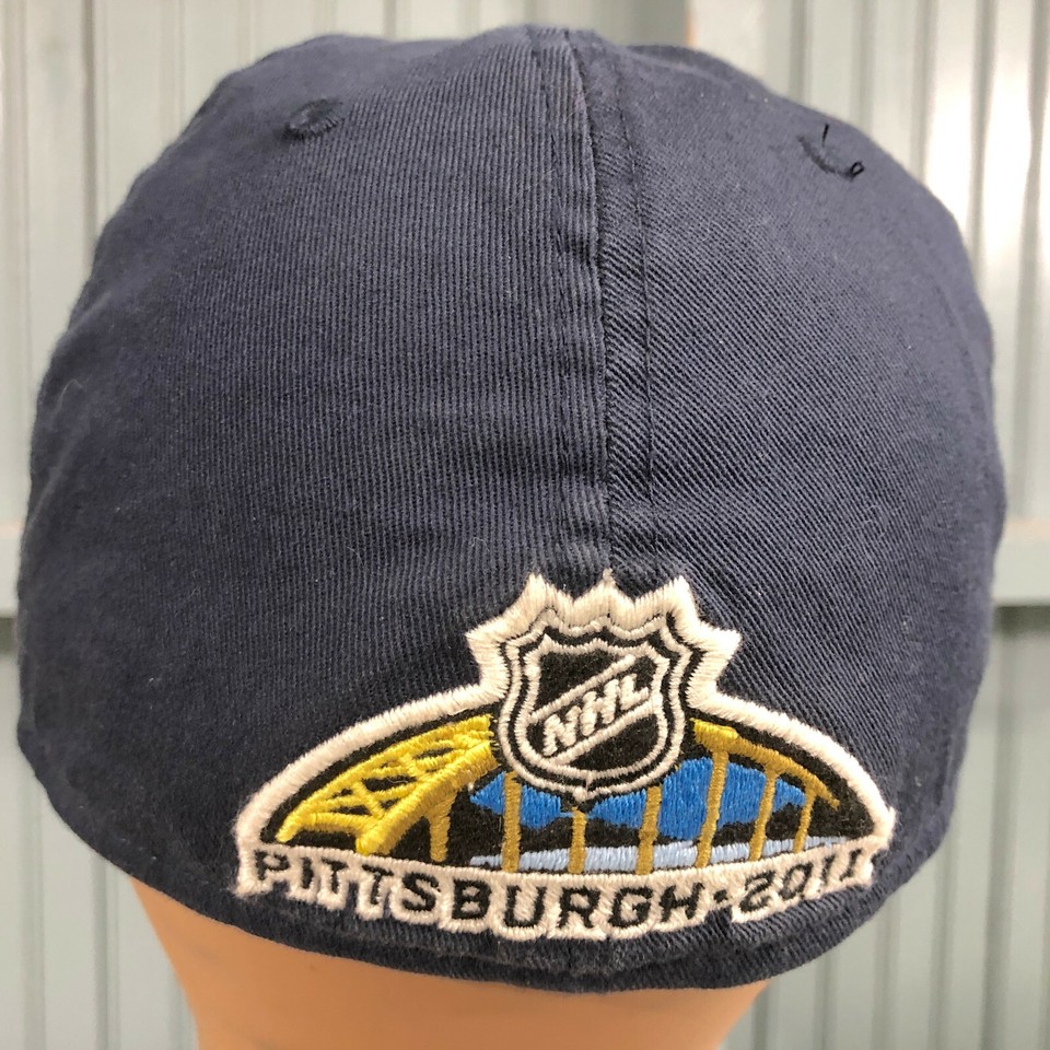 Pittsburgh Penguins 2011 Winter Classic Reebok Stretch Baseball Cap Hat ...