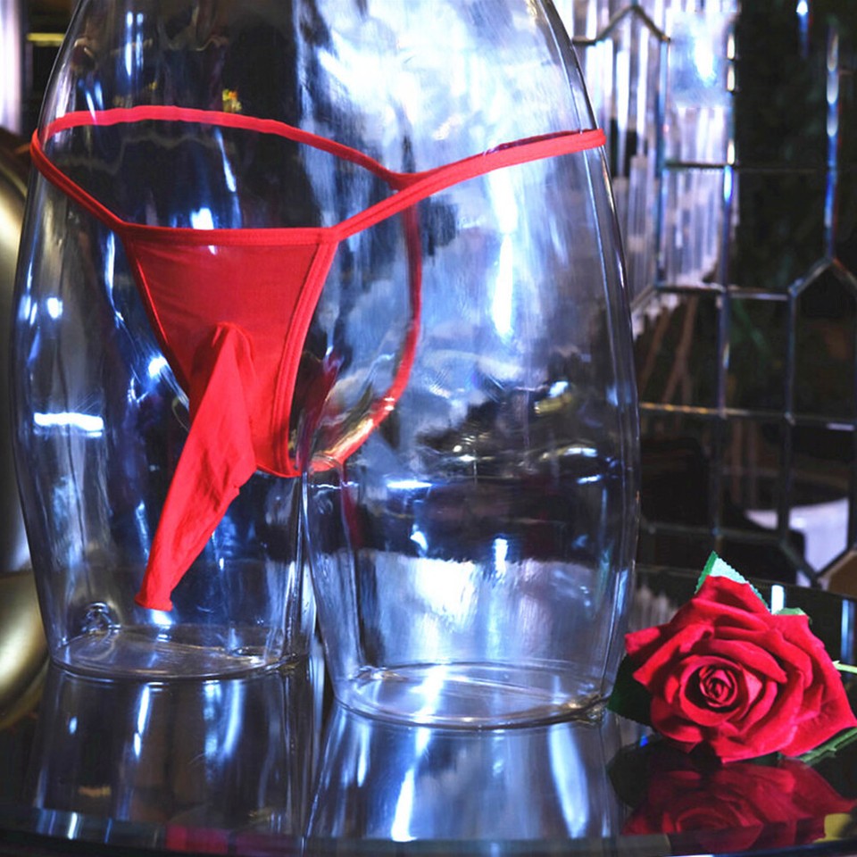 Männer Sexy G-String Slip Tanga Bikini Unterwäsche T Gesäßtasche Hösche ...