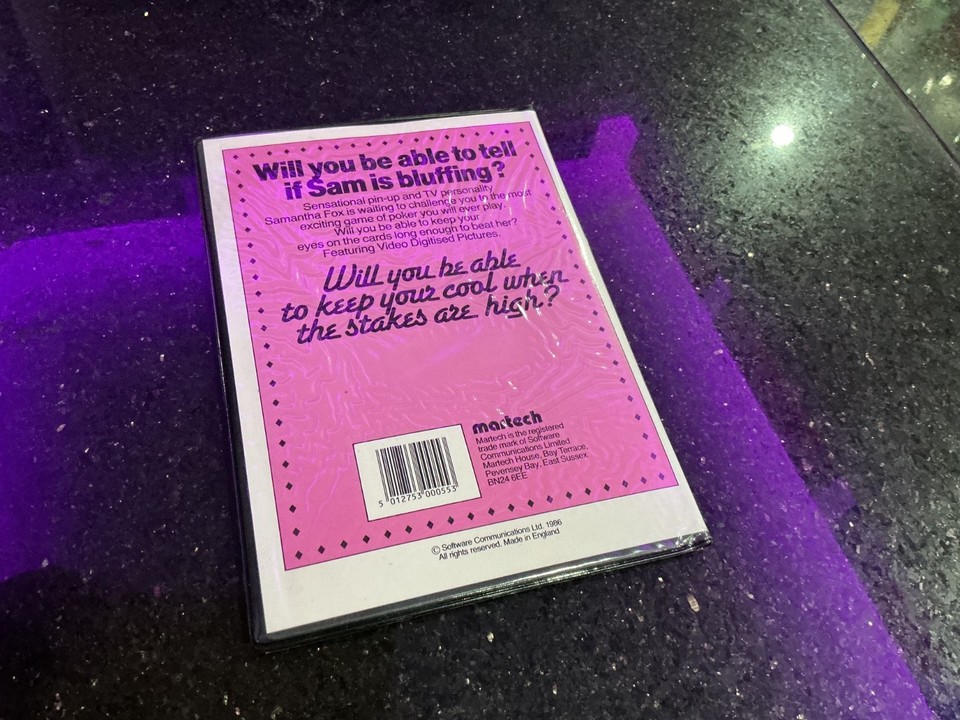 COMMODORE 64 C64 DISK GAME - SAMANTHA FOX STRIP POKER - WORKING | eBay UK